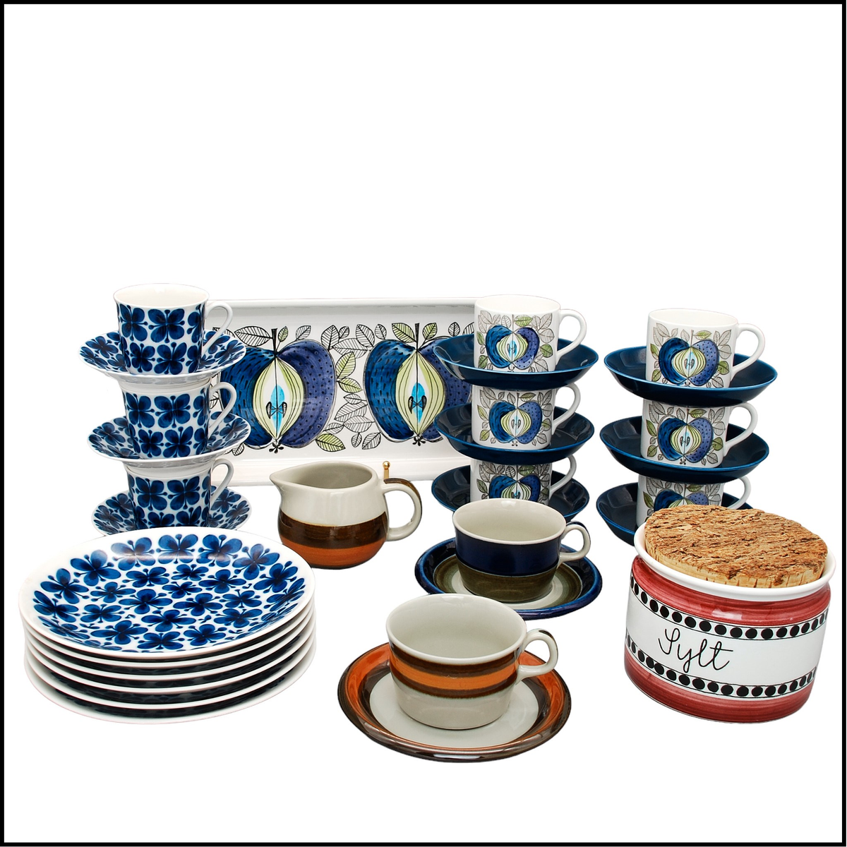 Vintage Rörstrand Eden Dishes & Dinnerware - nordajyo